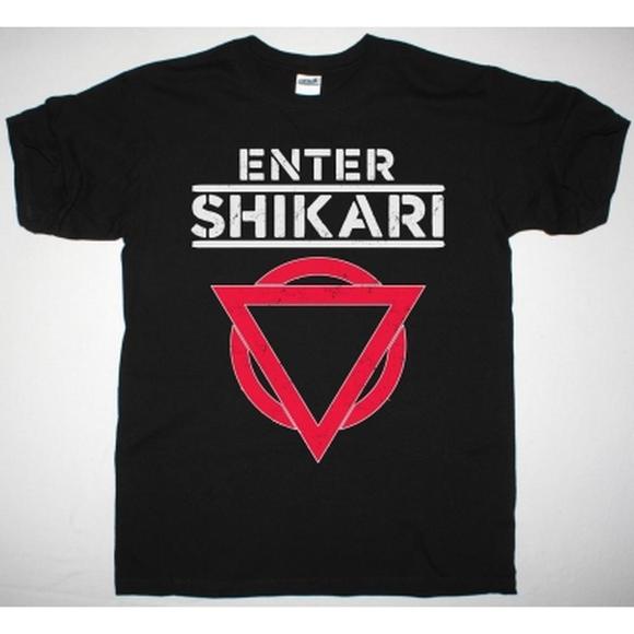 Tops | Enter Shikari Logo New Black T Shirt | Poshmark